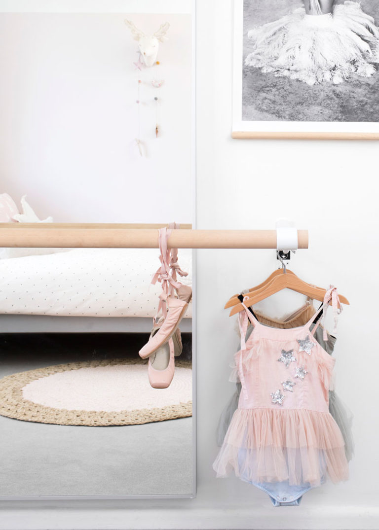 Ballet Inspired Bedroom by Concrete and Honey - Minty Magazine